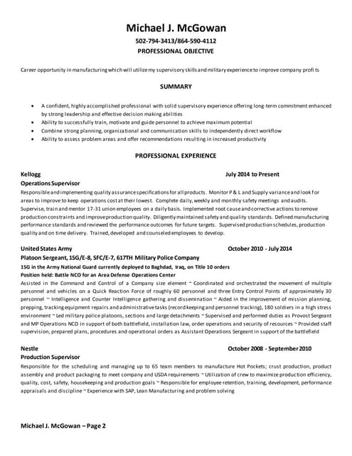 Marc Parrett's Resume | PDF