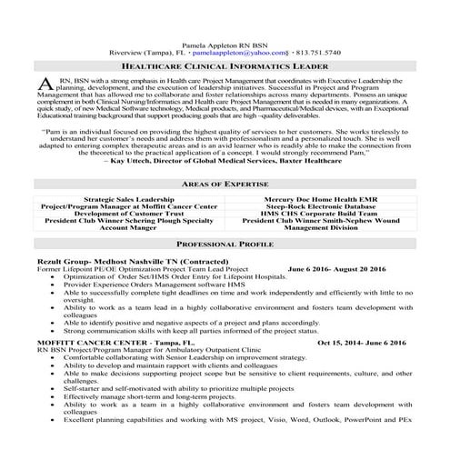 Resume updated July 2016 | DOCX