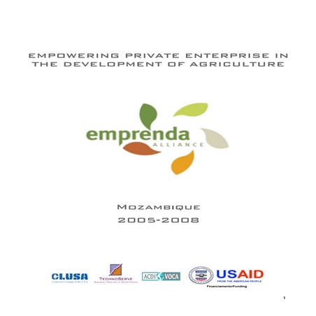 The EMPRENDA Story | PDF