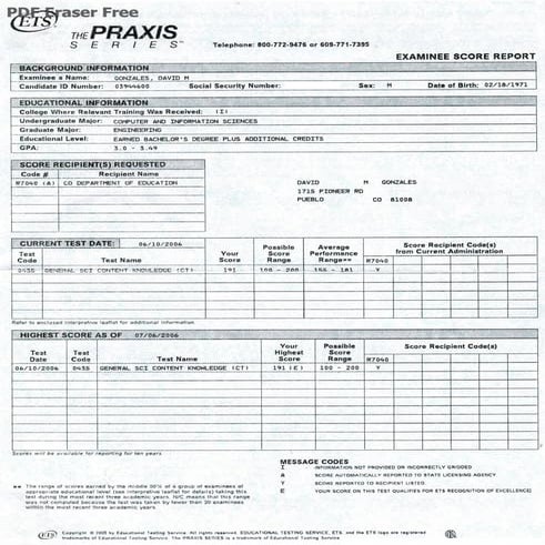 Praxis Science | PDF