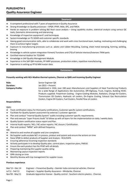 Ricky's Resume | DOCX | Manufacturing Industry | Industries