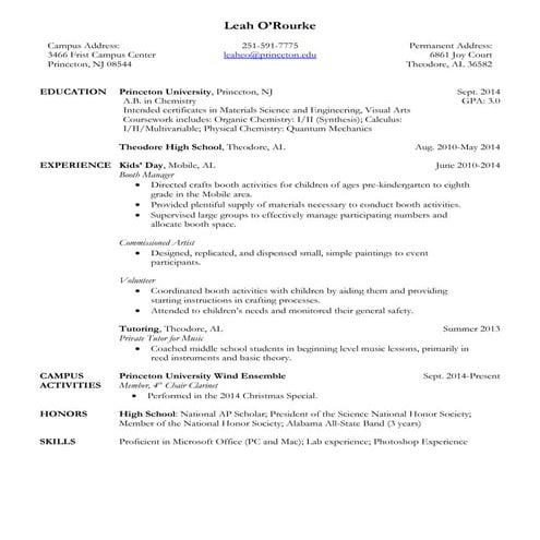 resume | PDF | Education
