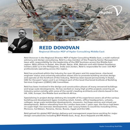 Reid Donovan Bio | PDF