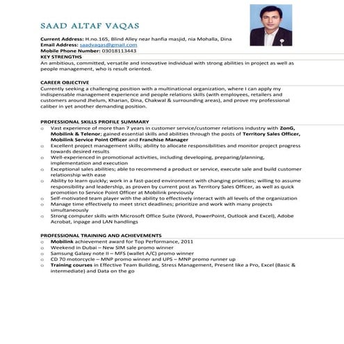 SAAD ALTAF - CV 141116 | DOC
