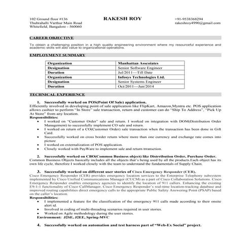 Gummerson, Eric Resume | PDF