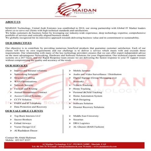 Info tech profile 2015 | PDF