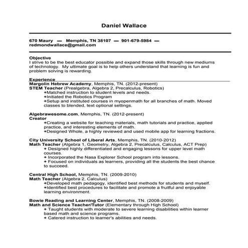Nathan Hayes resume | PDF