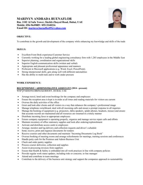 Updated Curriculum Vitae of Luvlyn Ang Que | PDF