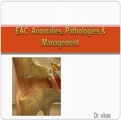 The formation and management of middle ear granulation | PPTX