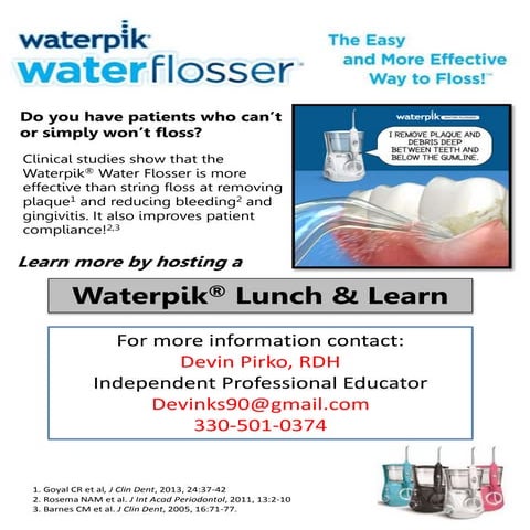 Waterpik-Remove-Plaque-LL-Flyer | PDF
