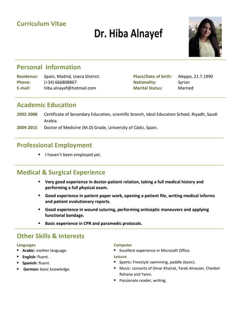 ayesha cv | DOC