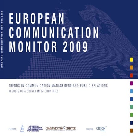 Eacd European Communication Monitor 2009 | PPT