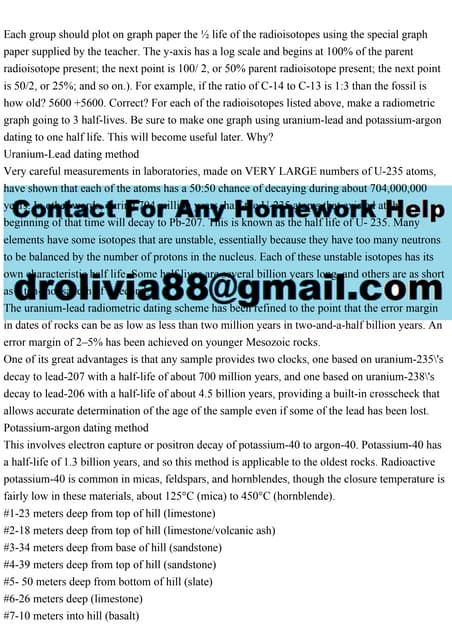 Relative and Absolute Age Determination Lab Assignment 40 m.pdf Relative and Absolute Age Determination Lab Assignment 40 m.pdf