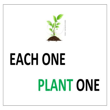 Each one plant one | PPT