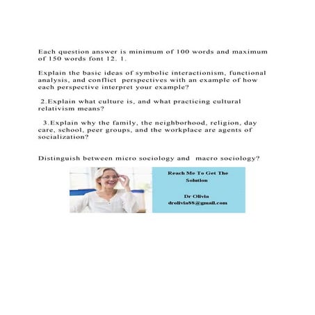 Each question answer is minimum of 100 words and maximum of 150 .docx