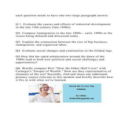 each question needs to have one-two large paragraph answer. Q .docx