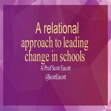 Leading change in schools | PDF