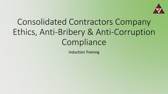 Consolidated Contractors Company