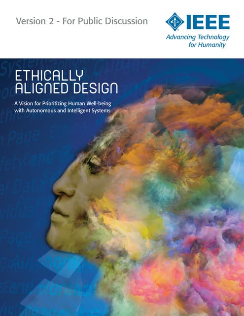 Ethically Aligned Design (Overview - Version 2) | PDF | Technology & Computing
