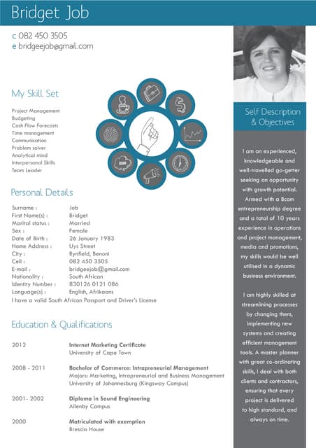 Jimmy Joubert CV | PDF