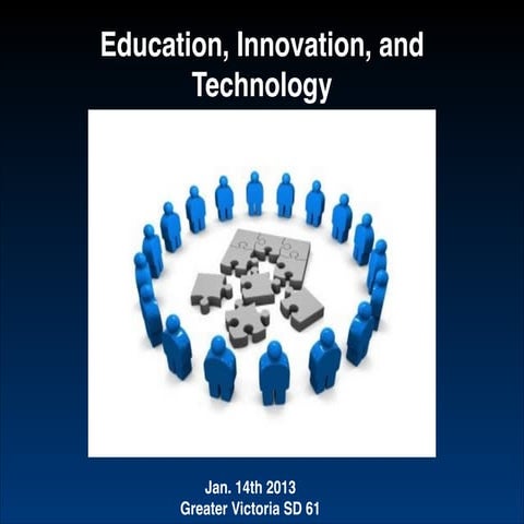 Education, Innovation, and Technology | PDF