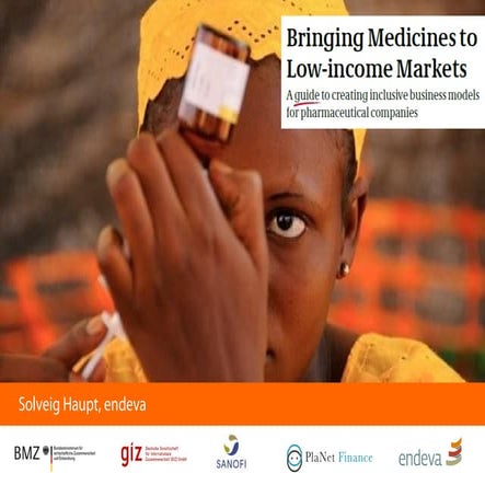 Bringing medicines to low-income markets | PPT