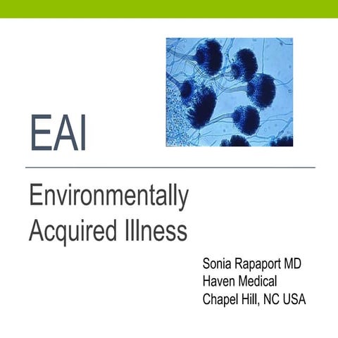 Environmentally Acquired Illness, Part II | PDF