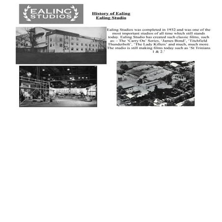 Ealing studios | DOC