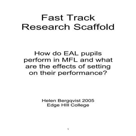 Eal study resource 1 | PDF