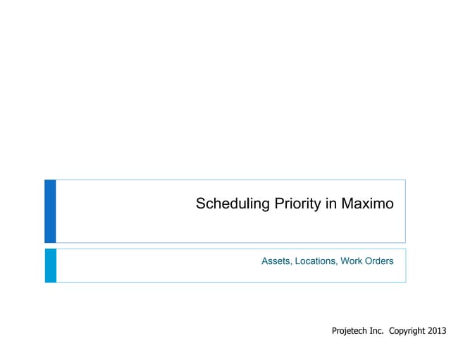 Meters In Ibm Maximo Asset Management Ppt