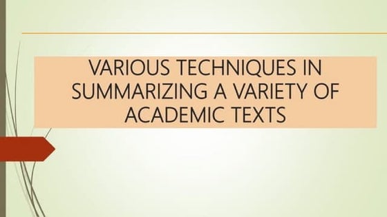 EAPP TECHNIQUES IN SUMMARIZING A VARIETY OF ACADEMIC TEXT.pptx