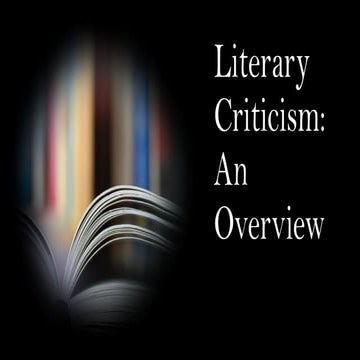 English for Academic and Professional Purposes_Literary Criticism ...