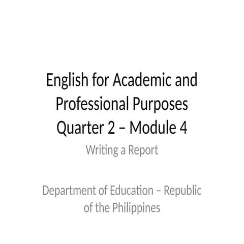 EAPP Quarter2 - Module5_ Writing a Research Report.pdf