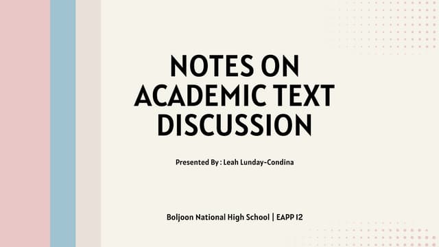 EAPP Quarter 2 – Module 6 Gathering Information from Surveys ...