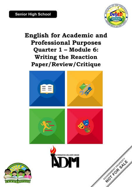 EAPP Quarter 1 – Module 1 Academic Text and Text Structure.pdf ...