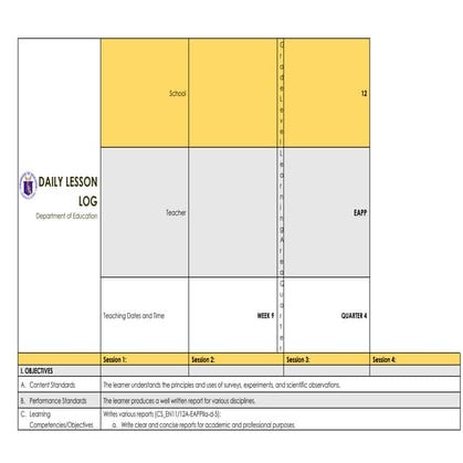 EAPP QUARTER 4 WEEK 9 self learning module | PDF