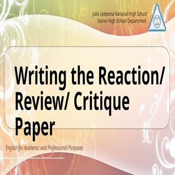 EAPP SESSION 6_DEFINING A CRITIQUE PAPER.pptx