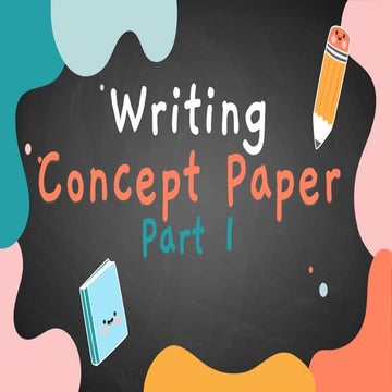 Writing a-concept-paper | PPT