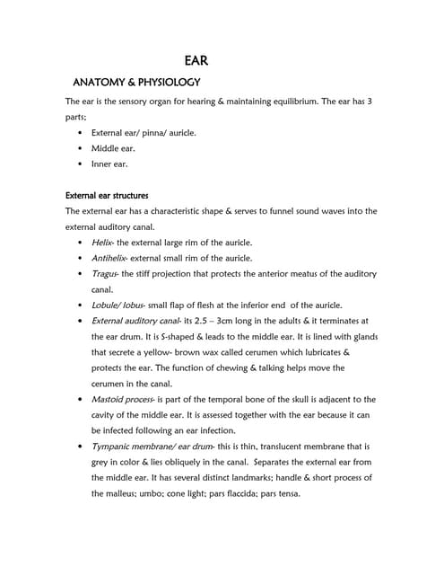 Ppt gr.3 ears | PPT | Ear, Nose and Throat Conditions | Diseases and ...