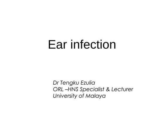 The formation and management of middle ear granulation | PPTX | Ear ...