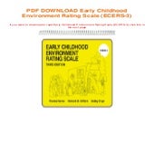 Early Childhood Environment Rating Scale (ECERS-3) full_online