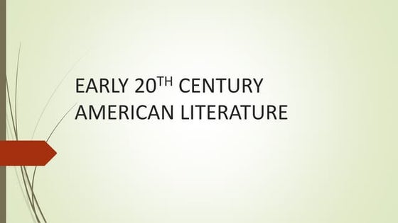 Representative Texts and Authors from North America.pptx | Books and ...