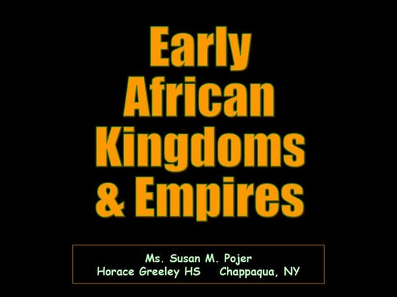 The Empire of Ghana | PPT | Africa Travel | Travel Locations