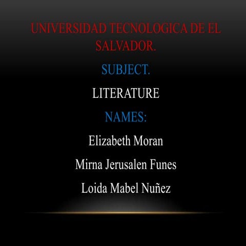 Early american literature | PPTX