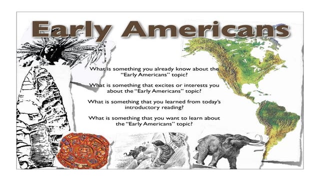 Five Native American Tribes SOL USI.3b