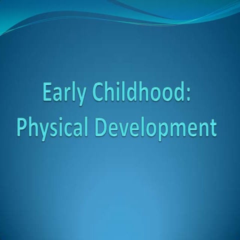 Early childhood | PPT
