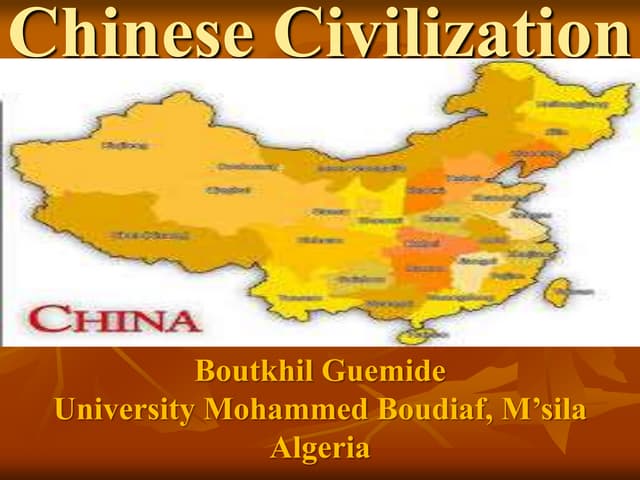 Ancient china huang he civilizations | PPTX