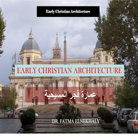 Early christian architecture 2020 | PDF