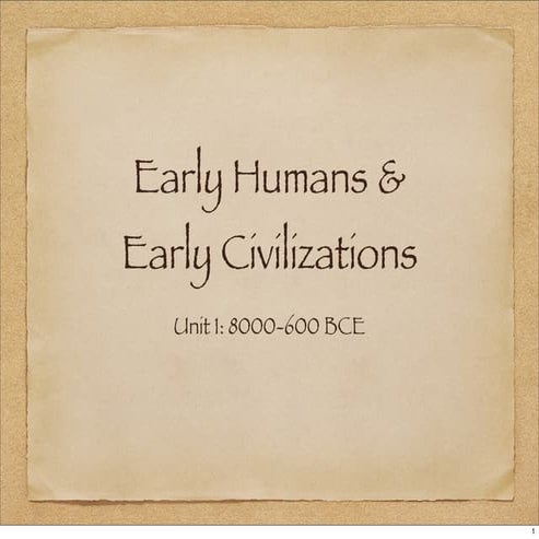 First Humans | PPT