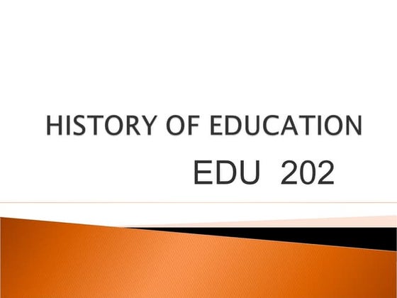 Education in primitive societies | PPTX